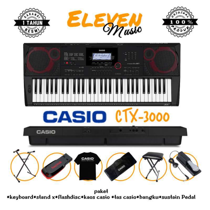 Jual casio ctx3000 ct-x3000 ctx 3000 keyboard di Seller Gamelan Store ...