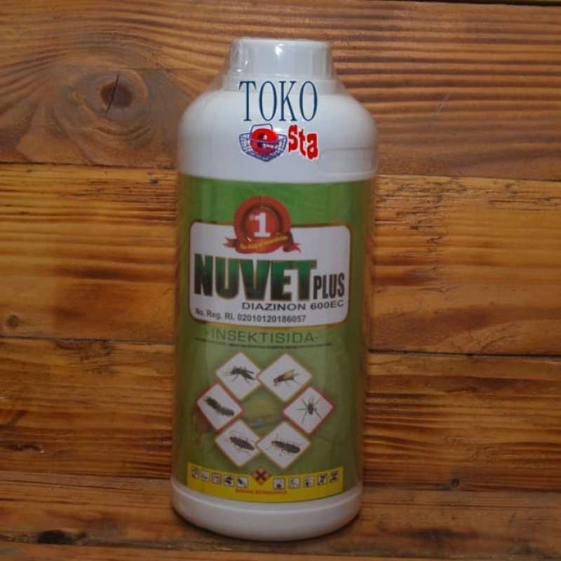 Promo Nuvet Plus Bahan Aktif Diazinon 600 Ec Obat Fogging Nyamuk Kecoa ...
