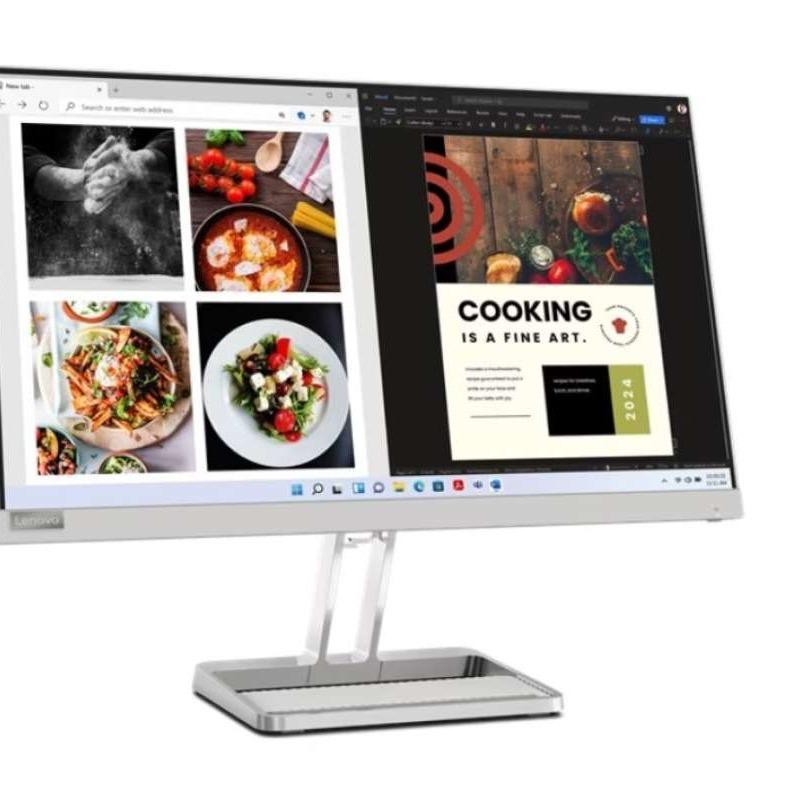 Jual Monitor 24 Inch Lenovo Monitor PC LED L24i 40 IPS FHD 100Hz di ...