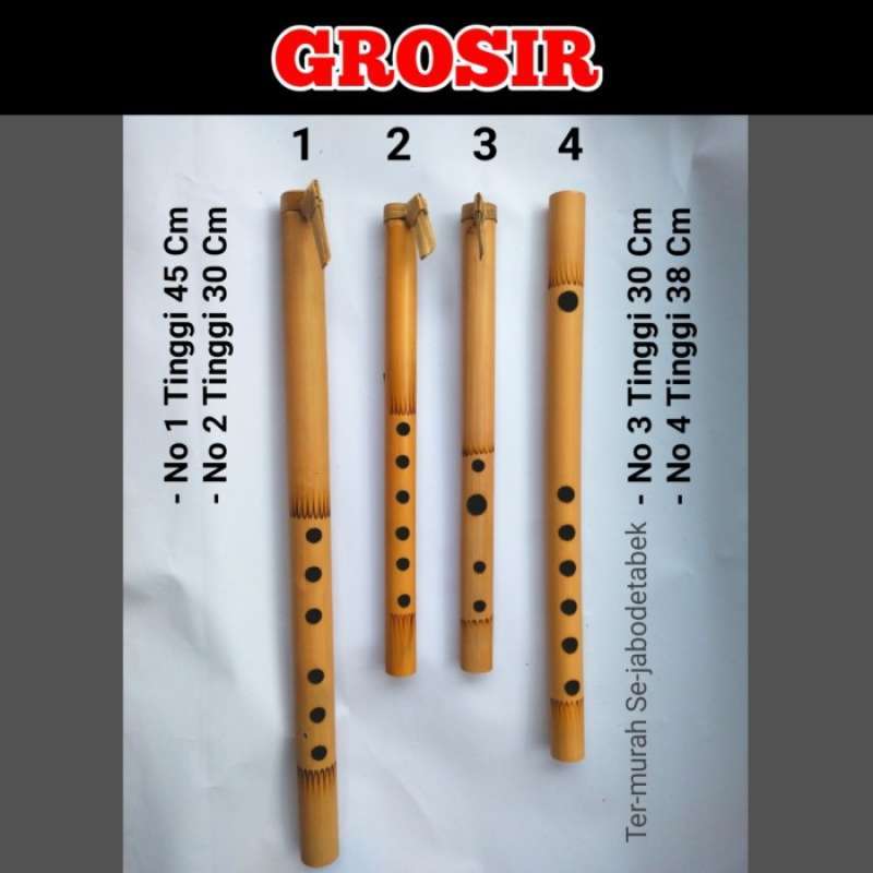 Promo Suling Bambu Lubang 6 Seruling Bambu Lubang 6 Suling Bambu ...