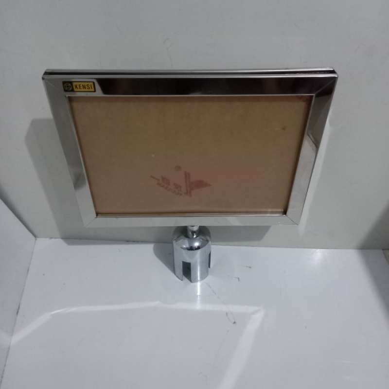 Promo Signframe A4 Landscape Signage poster papan tiang antrian ...