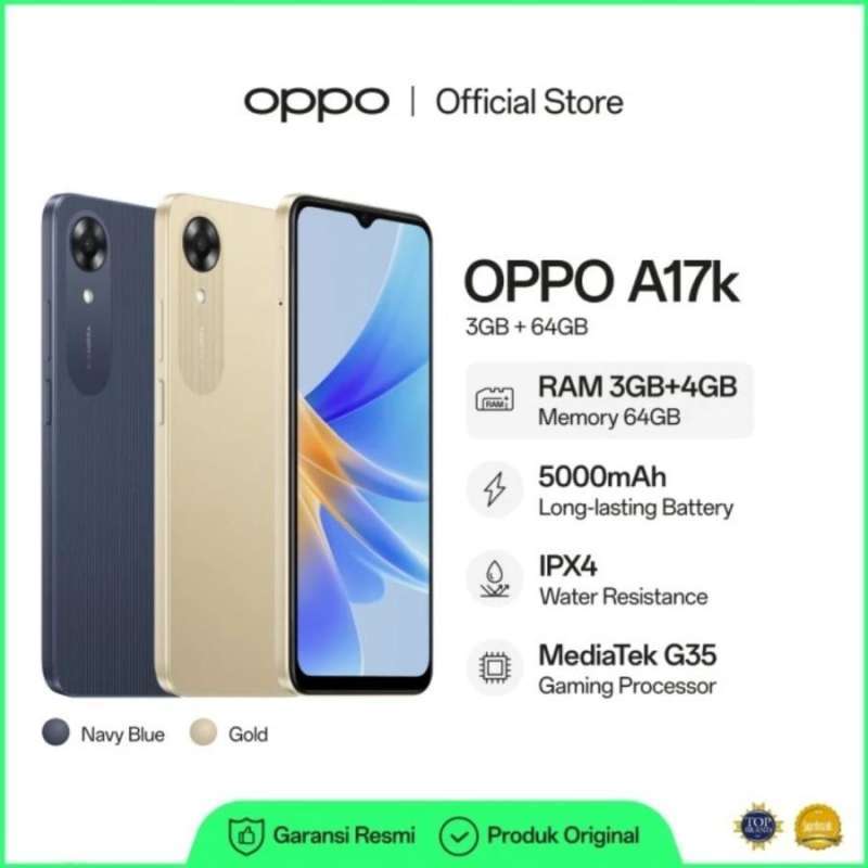 Jual Hp Second Oppo A17 Ram 3 Spesifikasi Original, Murah & Diskon ...