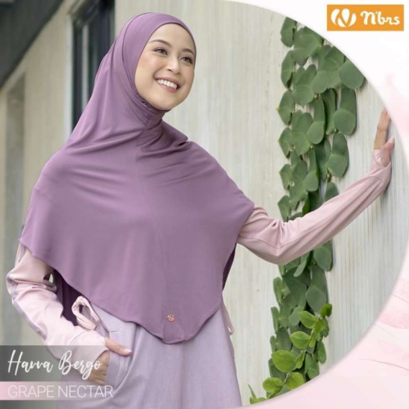 Promo Havva Bergo Nibras / Havva Nbrs Jilbab Instan / Hijab Instan Nibras Diskon 23% Di Seller ...