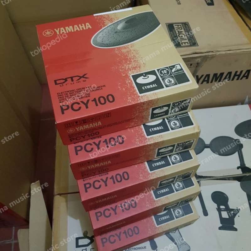 Promo Yamaha Cymbal PCY100 / PCY 100 2 zona zone untuk Drum Elektrik ...