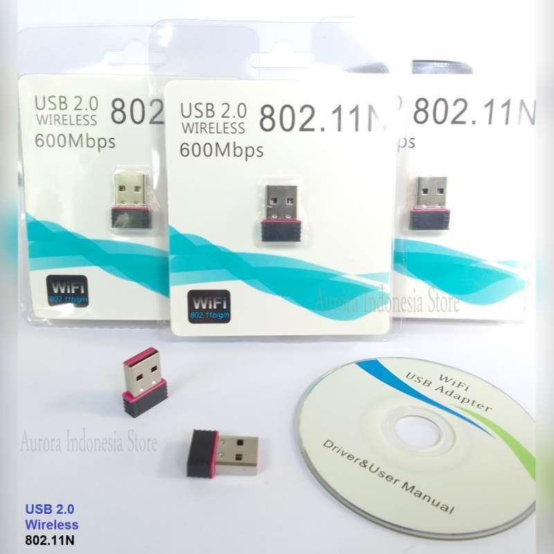 Jual Usb Wireless Adapter 802.11n / Usb Wifi 802.11n 600 Mbps / Usb Wifi Adapter 600 Mbps ...