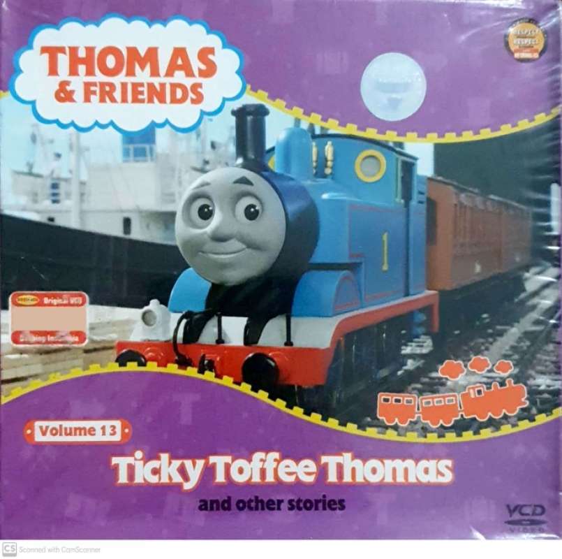 Promo Thomas & Friends Vol.13: Ticky Toffee Thomas | Vcd Diskon 23% Di Seller Qeira Store ...