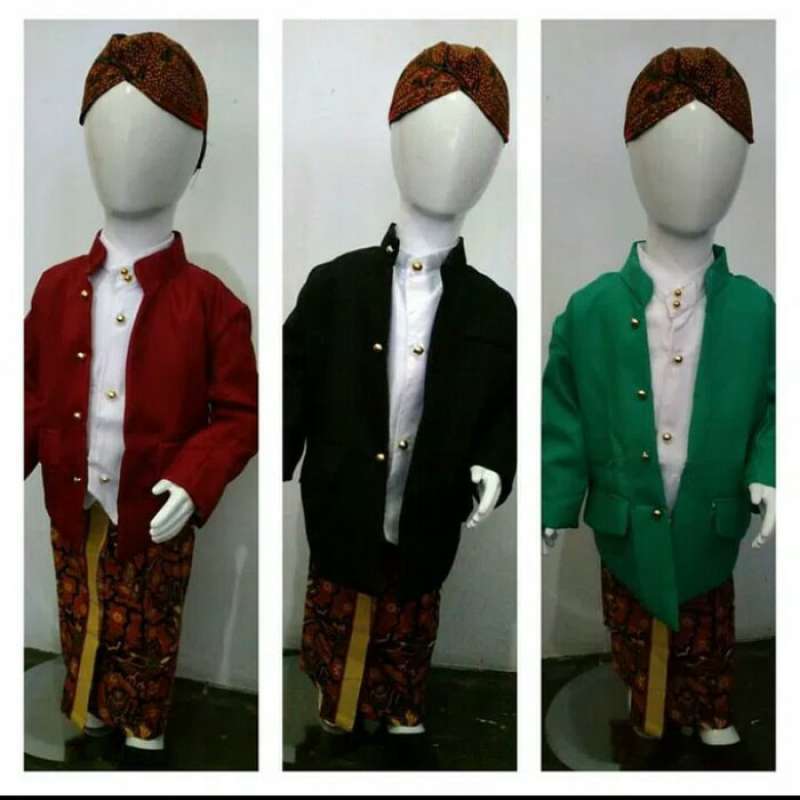 Promo Baju Adat Jawa //baju Ewes Anak2 Diskon 23% Di Seller Flufy Store ...