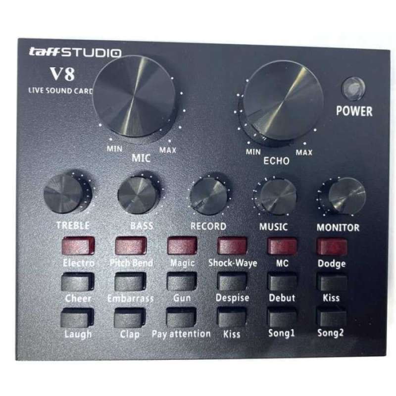 Promo Paket Alat Rekaman - Home Recording Mic Bm-700 - Soundcard V8 ...