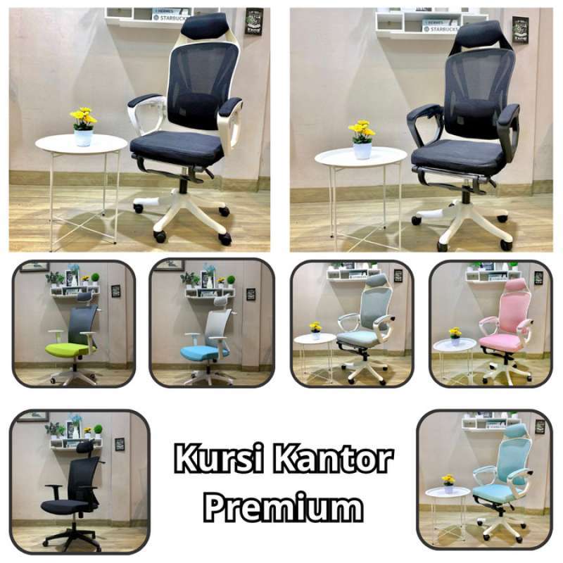 Promo Kursi Kerja Kursi Direktur Office Chair Hidrolik Kursi Kantor ...