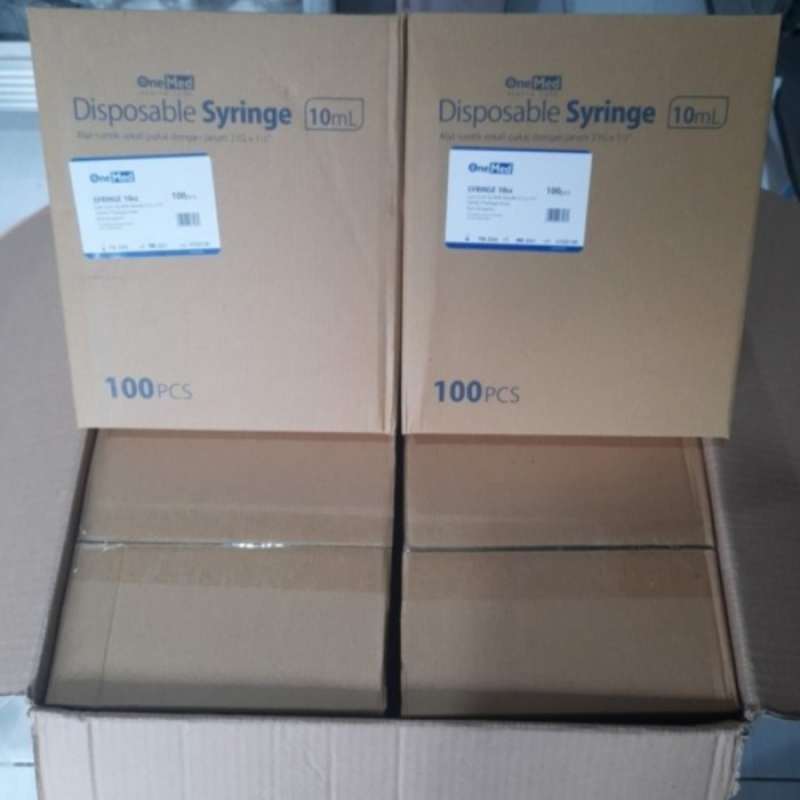 Jual Syringe 10 Ml Onemed Spuit 10 Cc Onemed Suntikan 10cc Onemed Di ...