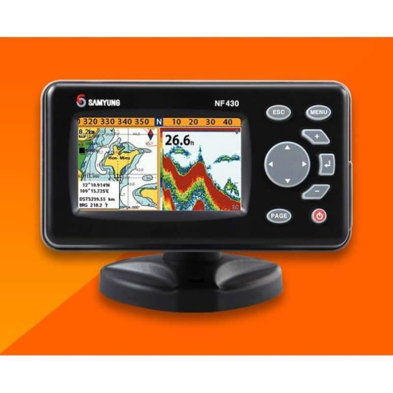 Jual Samyung Nf430 Fishfinder Gps Chart Plotter Ori Baru Pencari Ikan ...