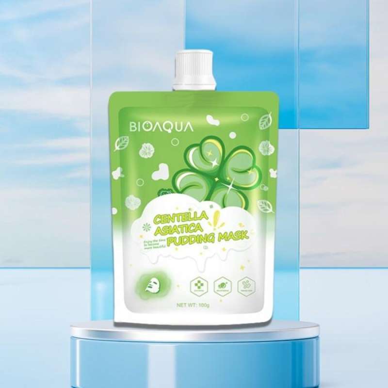 Promo Bioaqua Centella Pudding Mask 100g Diskon 10% Di Seller Dan+dan ...