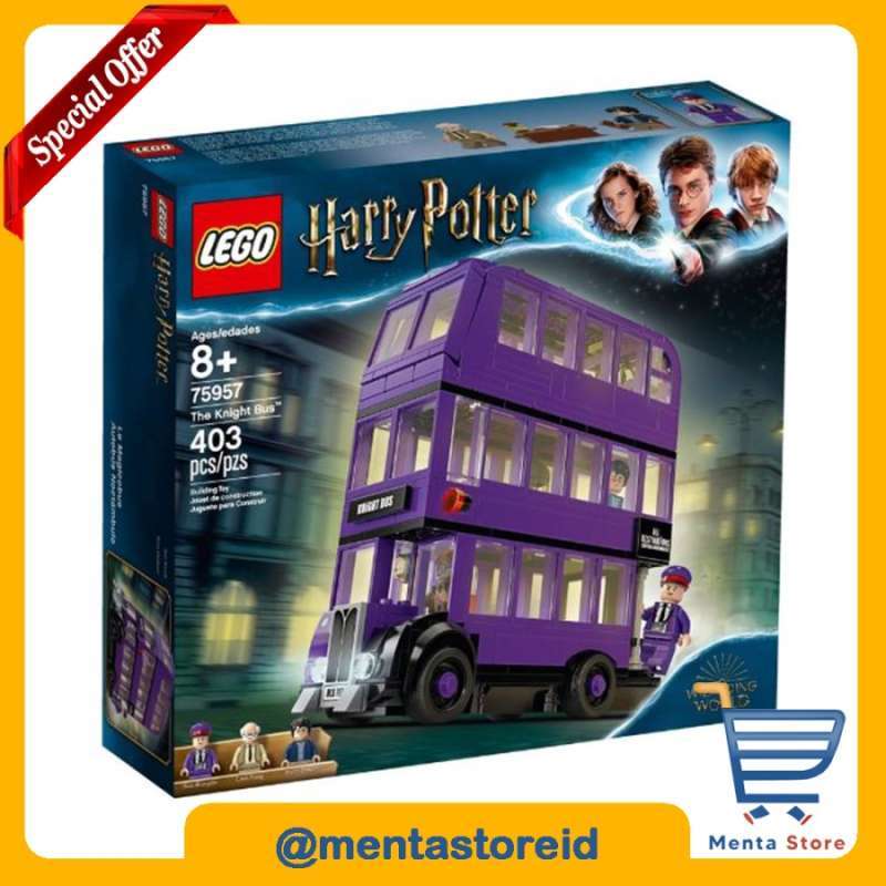 Promo LEGO 75957 Harry Potter The Knight Bus Minifigure Wizard Witch ...