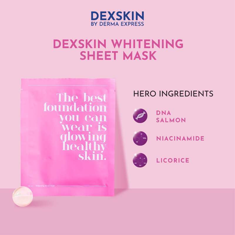Jual Derma Express Whitening Sheet Mask Di Seller Derma Express ...