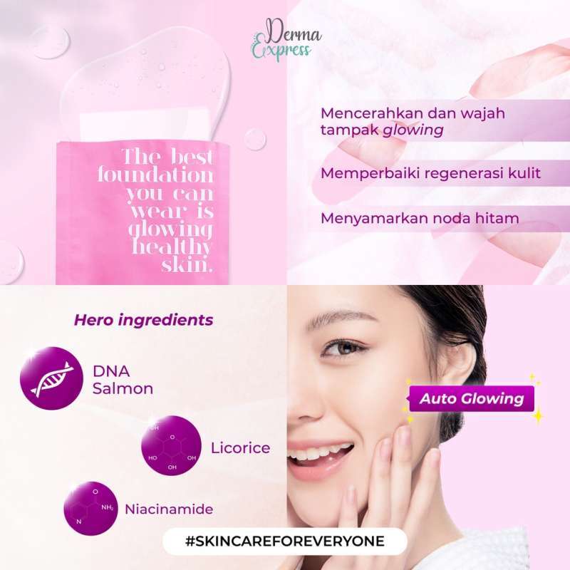 Jual Derma Express Whitening Sheet Mask Di Seller Derma Express ...