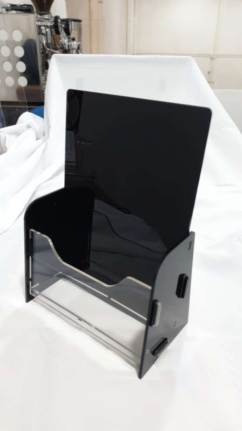 Jual AKRILIK TEMPAT BROSUR / RAK / BOX A5 - MODEL RAKIT - BENING di ...