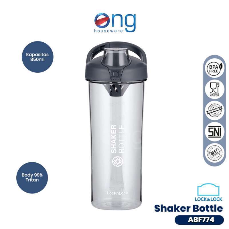 Jual Botol Air Minum Exclusive Shaker Bottle 850ml Locknlock Lock N Lock Lock&lock Abf774 Di ...