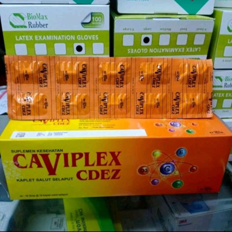 Jual CAVIPLEX CDEZ per Strip (10 tablet) - Multivitamin/Mineral ...