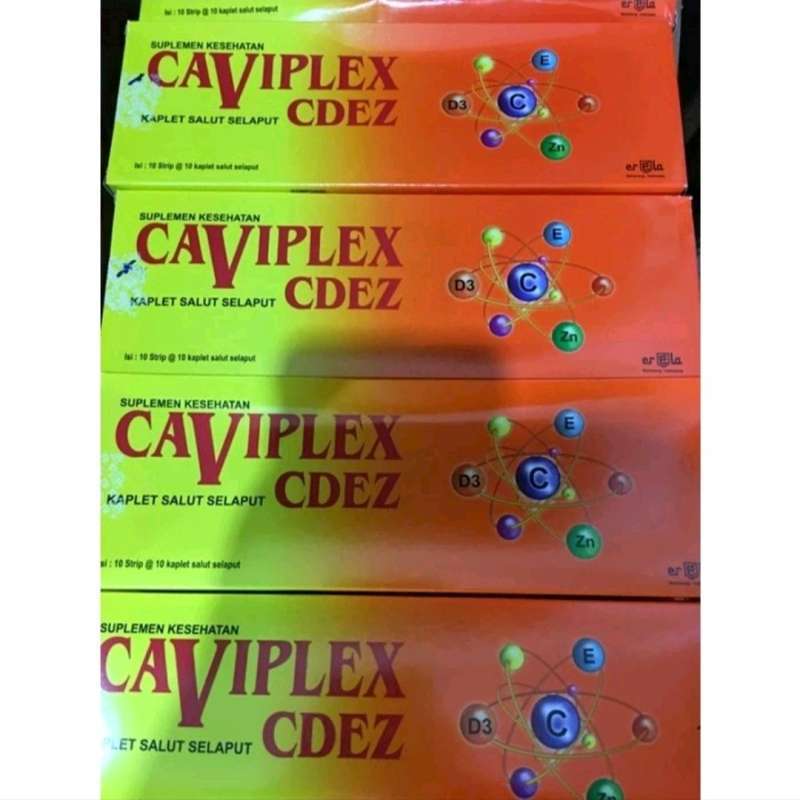 Jual CAVIPLEX CDEZ per Strip (10 tablet) - Multivitamin/Mineral ...