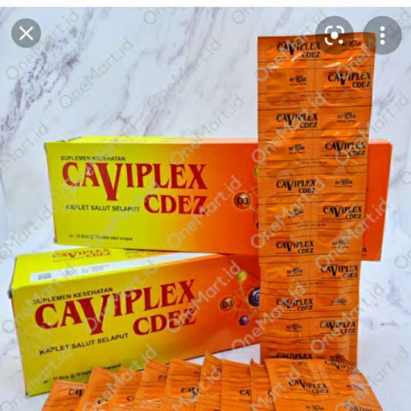 Jual CAVIPLEX CDEZ per Strip (10 tablet) - Multivitamin/Mineral ...