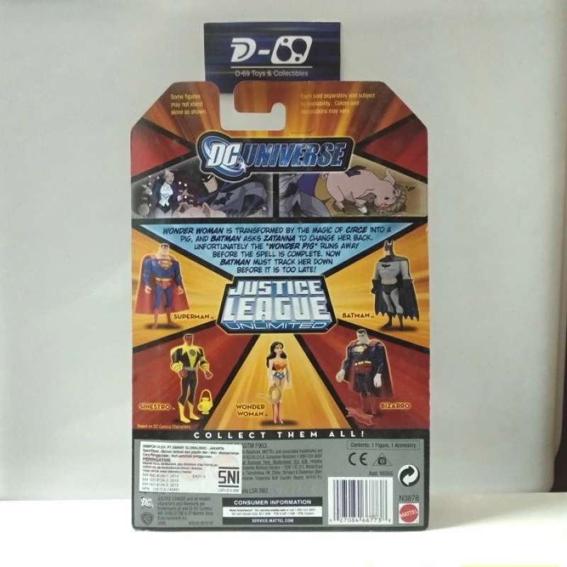 Promo Mattel DC Universe DCU Justice League Unlimited JLU Batman Fan ...