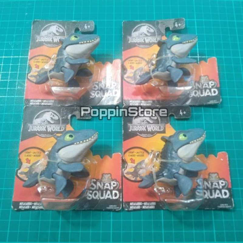 Promo Jurassic World Snap Squad Mosasaurus Wave 4 Pupil Mata Belo Rare ...