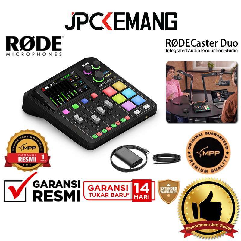 Promo Jpc Kemang Rode Rodecaster Duo Podcast Production Audio Rode ...