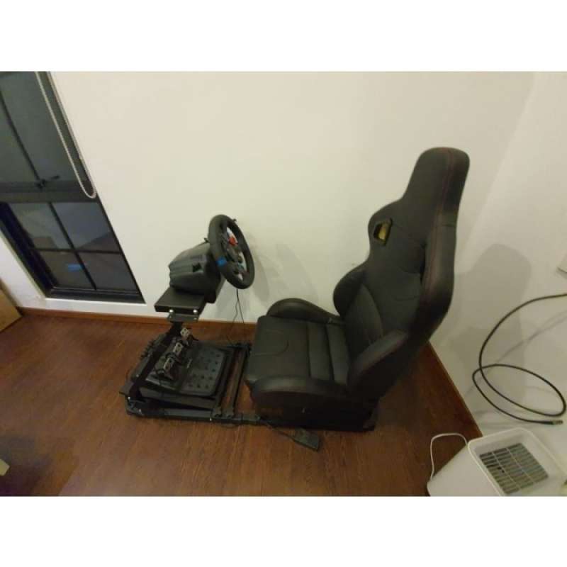 Jual Logitech G29 Cockpit Game Racing Seat Steering Wheel Driving ...