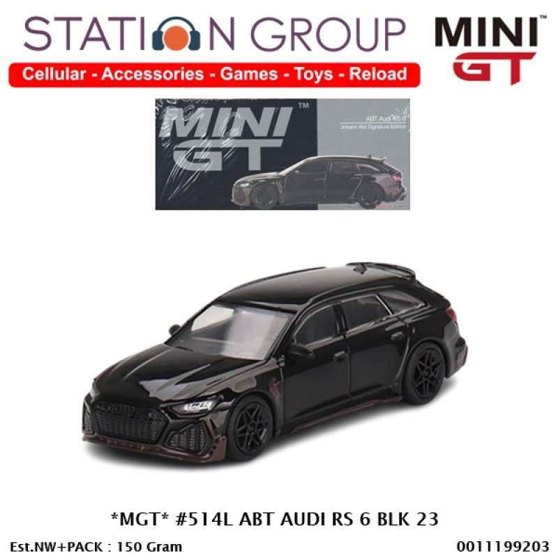 Jual MINI GT #514L ABT AUDI RS 6 BLACK 23 - DIECAST di Seller STATION ...