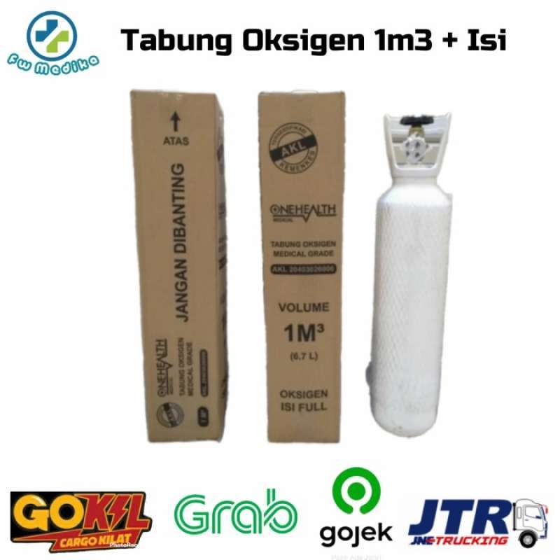 Promo Tabung Oksigen 1m3 + Isi - Tabung Oxygen Medis 1m3 + Full Isi 02 ...