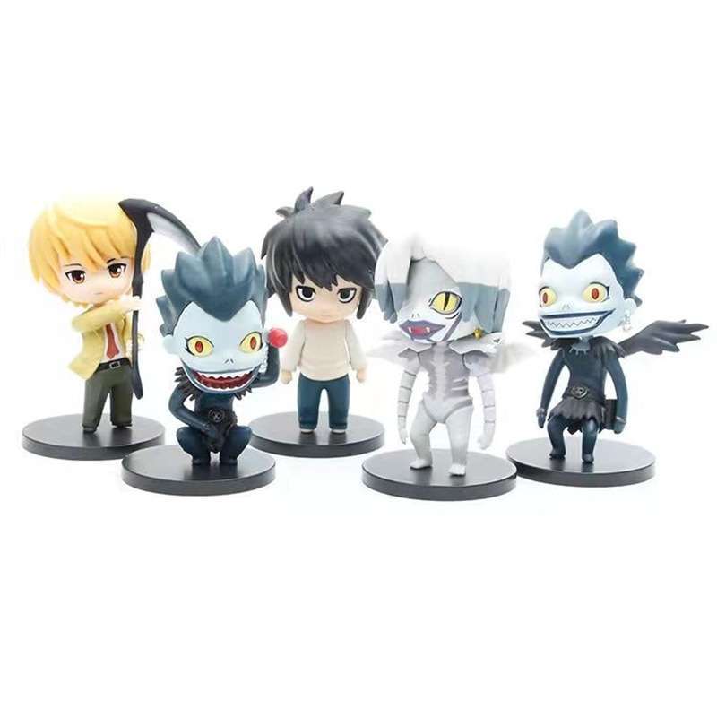 Promo 10cm Death Note Anime Figure 1200# L Lawliet 1160# Yagami Light ...