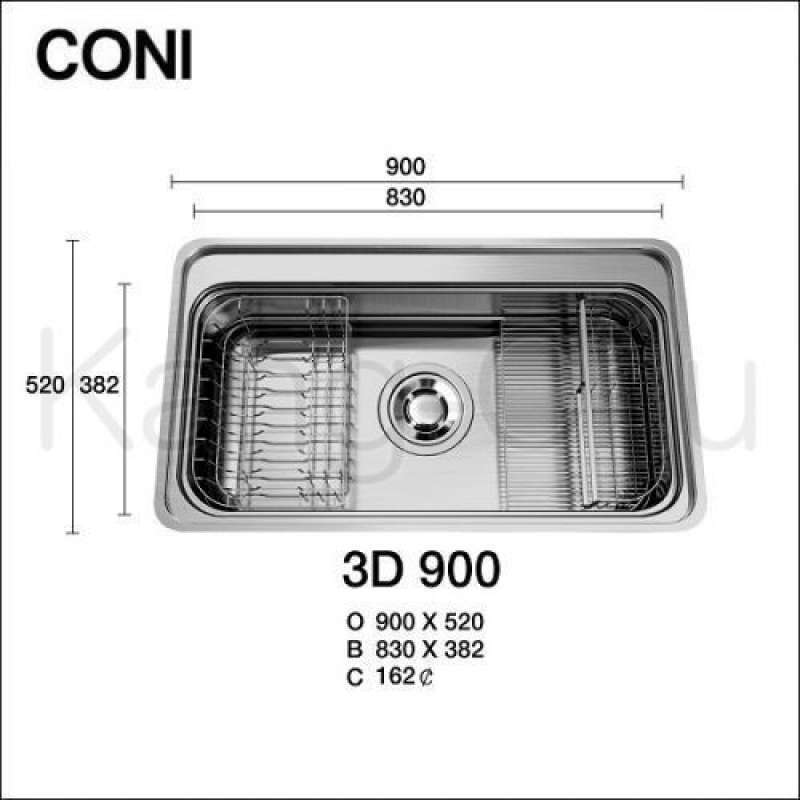 Promo KITCHEN SINK CONI CICO 3D900 Made in Korea Diskon 23% di Seller ...