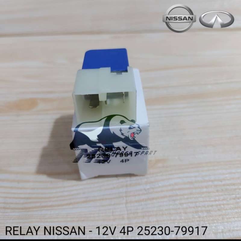 Jual relay biru miyamoto Nissan Xtrail Serena 4 kaki 12v di Seller ...