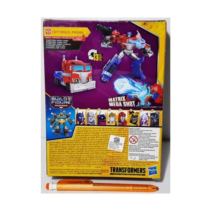 Promo Hasbro Transformers Cyberverse Adventures Optimus Prime Matrix ...