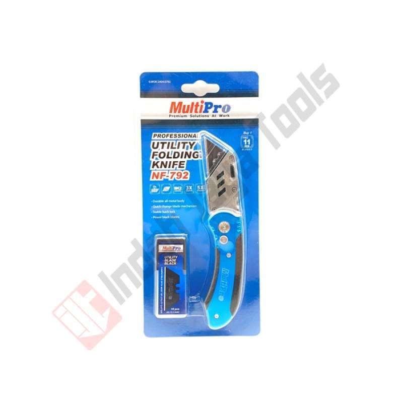 Promo MULTIPRO NF-792 Utility Folding Knife Cutter Lipat Akrilik GRC ...