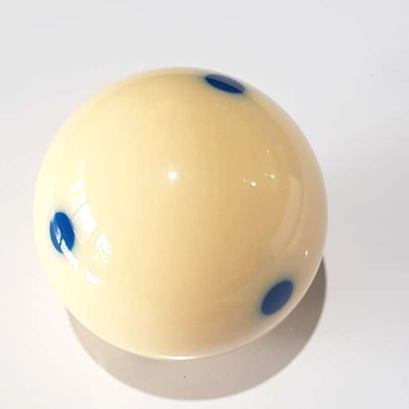 Jual Cue Ball 6 Blue Dot Taiwan Super Bola Gaco Putih Titik Biliar ...