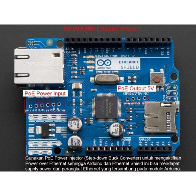 Promo Ethernet Shield V2 W5100 R3 Support PoE for Arduino Uno Mega 2560 ... Promo Ethernet Shield V2 W5100 R3 Support PoE for Arduino Uno Mega 2560 ...