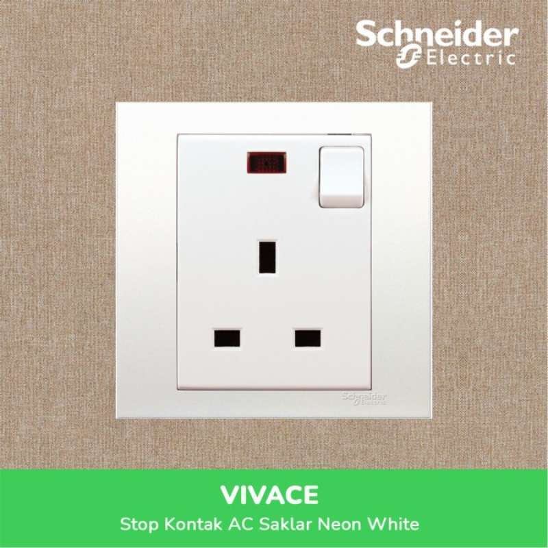 Promo Schneider Saklar & Stop Kontak Ac Vivace - Kb15n Diskon 9% Di ...