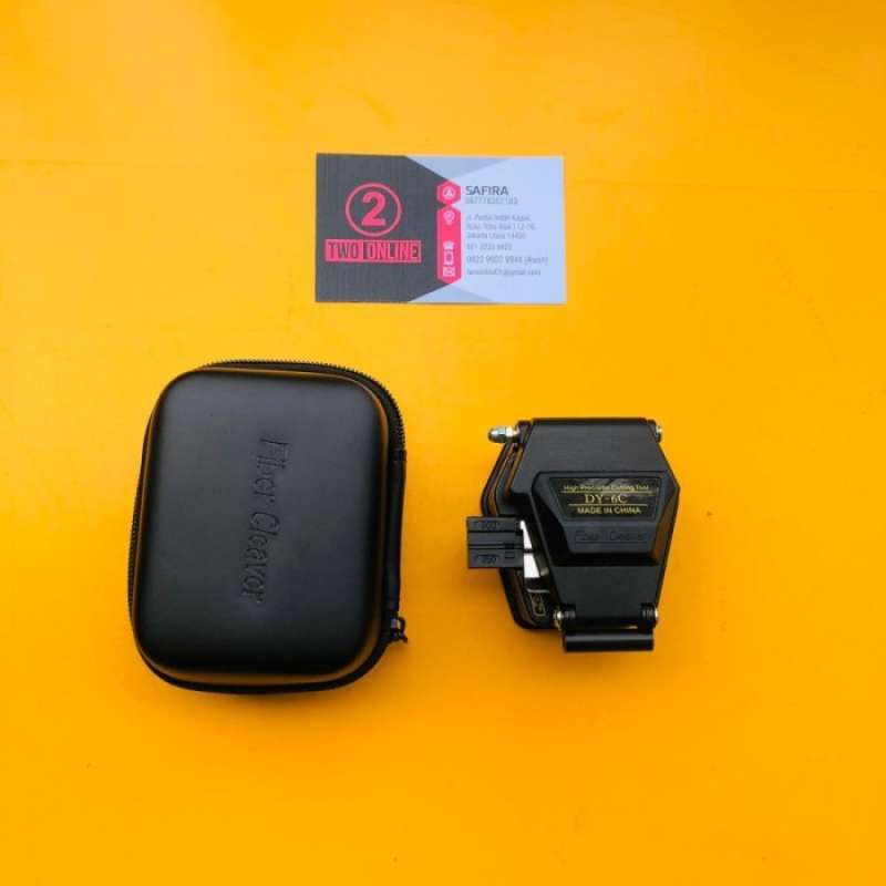 Promo FIBER CLEAVER high precision cutting tool DY-6C alat pemotong ...