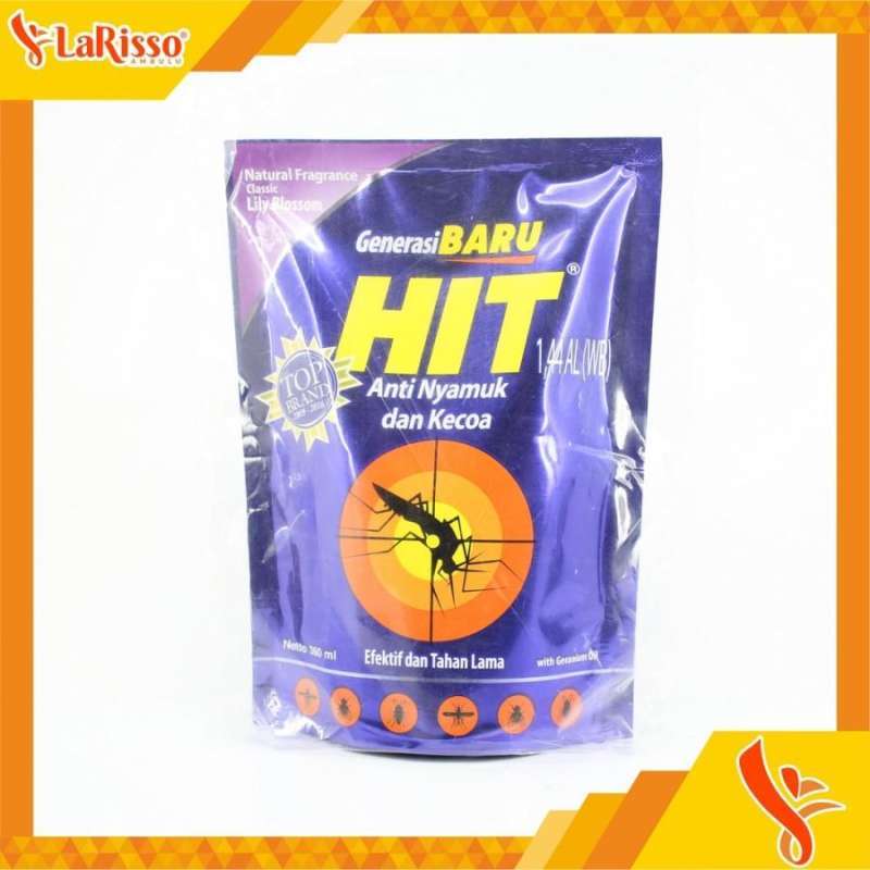 Jual Hit Liquid Spray Obat Anti Nyamuk Cair Refill 360ml All Varian Di ...