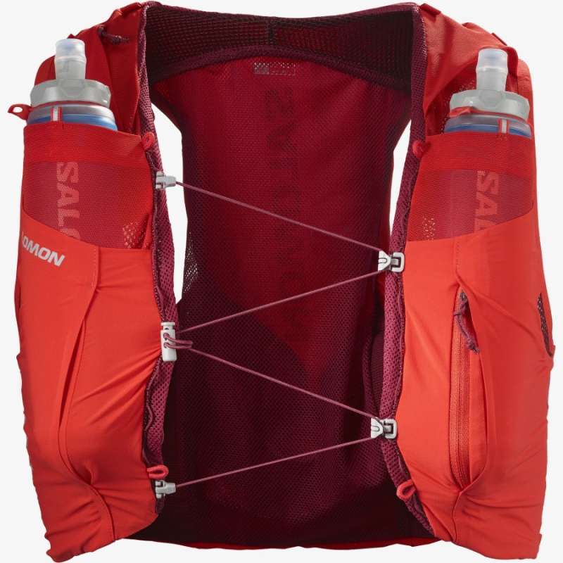 Jual Rompi Lari Salomon Hydration Vest Sense Pro 5 - Fiery Red/ebony - Xxs Fiery Red Cbrnt Di ...