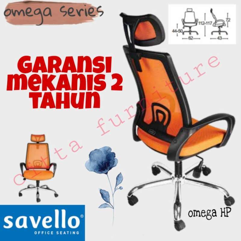 Promo Kursi Kantor Savello Omega Diskon 23% Di Seller Djaya Mandiri ...