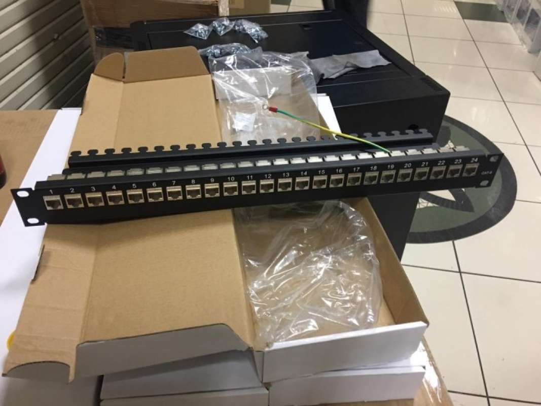 Promo Patch Panel Ftp Cat 6 24port Include Modular Diskon 23% Di Seller Silia Store - Kalibata ...