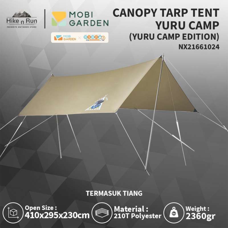 Promo Tenda Kanopi Mobi Garden NX21661024 Yuru Camp Canopy Tarp Tent ...