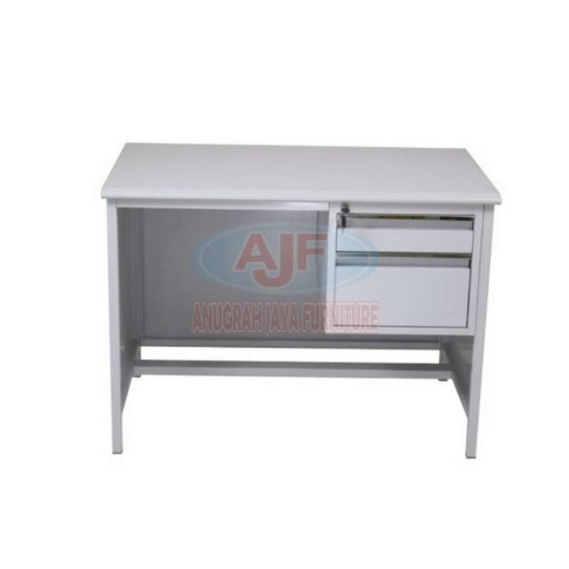 Promo Meja Kantor/kerja Besi Steel Office Table Diskon 23% Di Seller ...