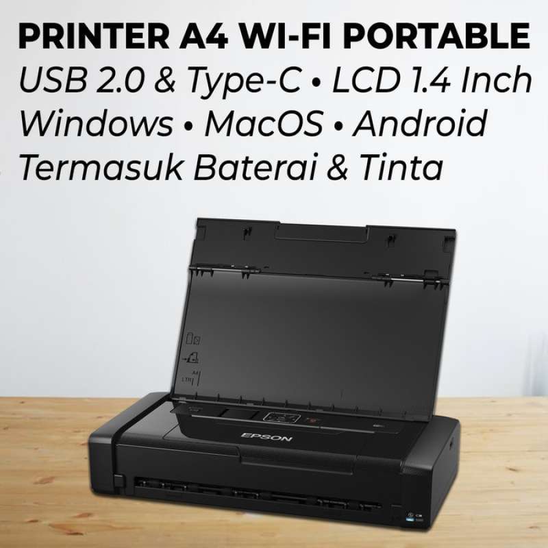 Promo Portable Printer Epson Wifi Wireless Portable A4 Printer Epson ...