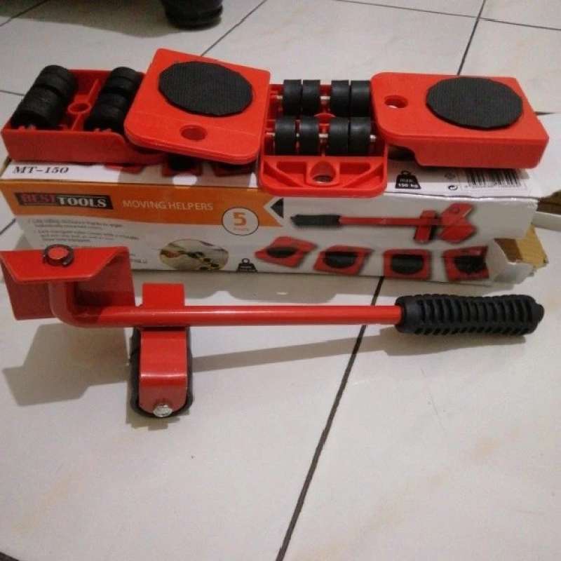 Jual Trolly Trolley Jungkit / Roda Alat Bantu Pindahan Furniture Move ...