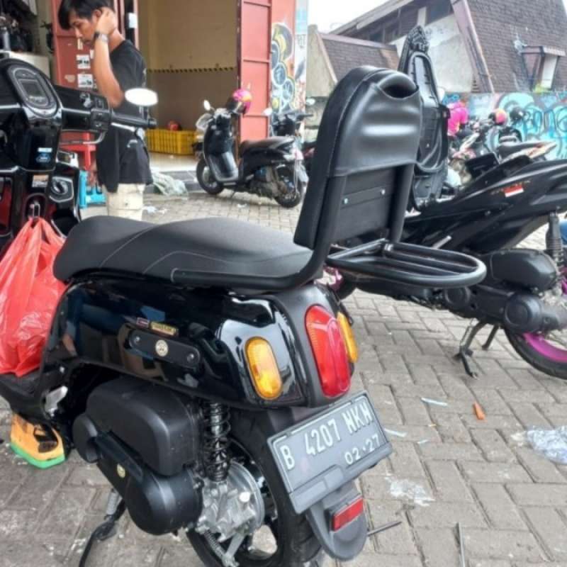 Promo Sandaran Jok Motor Yamaha Fazzio Premium Diskon 23% Di Seller ...