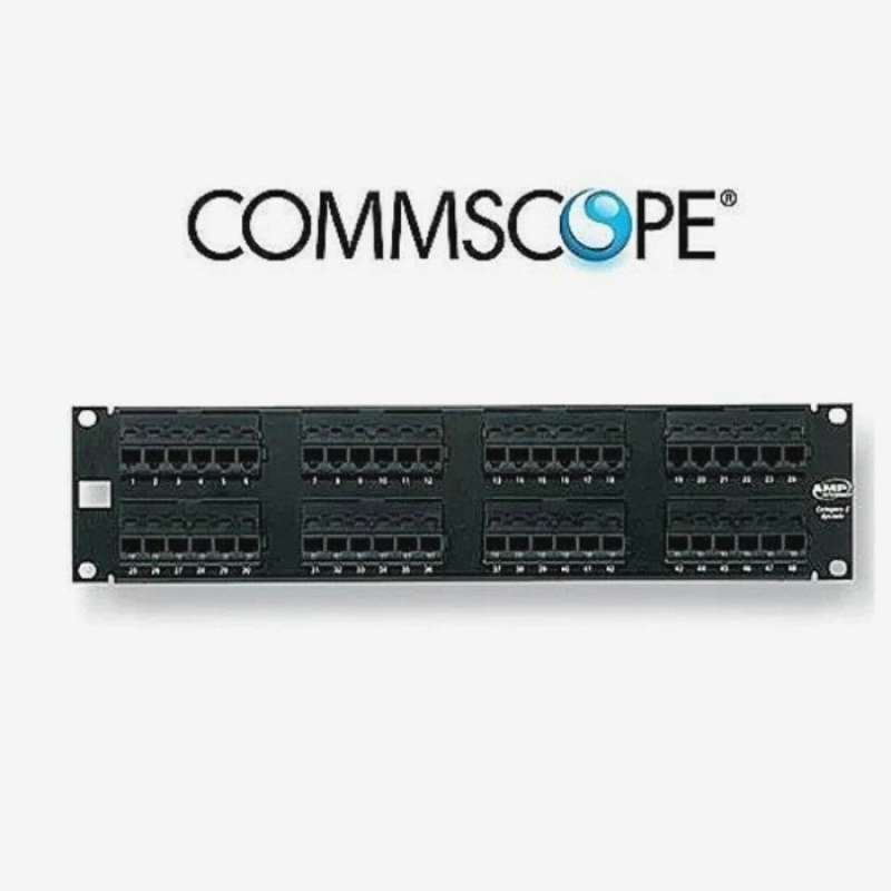 Jual Patch Panel 48 Port Commscope + Modular Cat6 Di Seller Minao Store ...