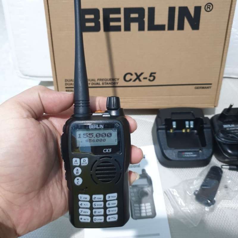 Promo HT BERLIN CX-5 DUALBAND - SERUPA DENGAN HT ALINCO DJ CRX-5 BERLIN ...